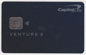 Bank Card: Capital One Venture X (Capital One, United States of ...