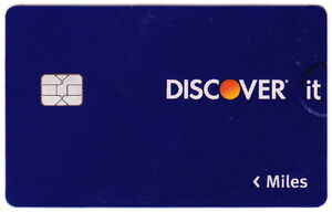 Bank Card: Discover It Miles (Discover, United States of AmericaCol:US ...