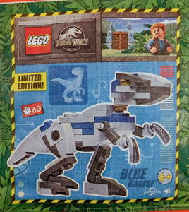 Lego Set: Blue Raptor (Jurassic World(Magazine Gift) Leg:122225-1