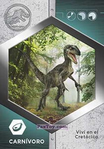 Game Card: Raptor - Delta (Jurassic WorldCol:ES-JW1-16