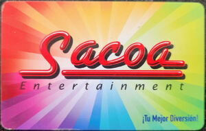 Functional Card: Sacoa. Tu mejor Diversión (Games Centers, Amusement ...