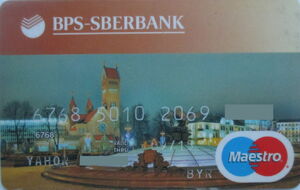 Bank Card: BPS-Sberbank Maestro (BPS-Sberbank, BelarusCol:BY-MS-0062.01