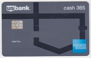 Bank Card: US Bank Cash 365 (US Bank, United States of AmericaCol:US-AE ...