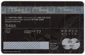 Bank Card: American Airlines AAdvantage Executive (Citibank, United ...