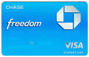 Bank Card: Chase Freedom (Chase, United States of AmericaCol:US-VI-1019
