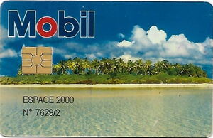 Functional Card: Mobil - Espace 2000 (Filling Stations, French ...