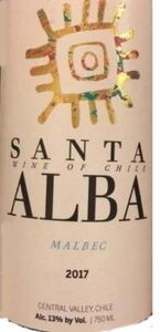 Drink Label: Santa Alba Semi Malbec (Viña SAR, ChileCol:CL-WINE-000138