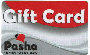 Gift Card: Pasha (PASHA, Israel(PASHA) Col:ISR-PASHA-0001