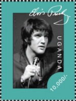 Stamp: Elvis Presley (Uganda(35th Anniversary of the Death of Elvis ...
