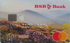 Bank Card: BSB Bank. Mountains (BelSwissBank, BelarusCol:BY-MC-0074.05
