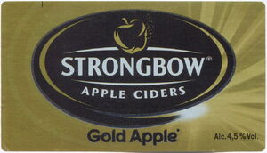 Drink Label: Strongbow - Gold Apple (Heineken United Breweries ...