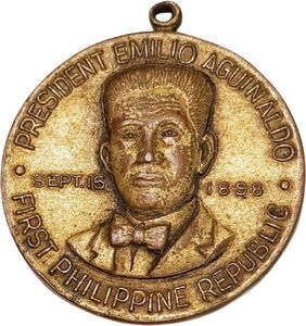 Decoration: President Emilio Aguinaldo First Philippine Republic ...