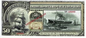 Banknote: 50 Balboa (Fantasy Issues(Panama)