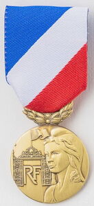 Decoration: Homeland Security Medal - Bronze (France(General Service ...