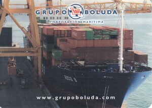 Calendario de Bolsillo: Grupo Boluda (España(Ships) Col:ESP-2004-Ship-004