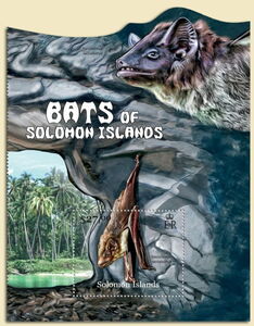 Stamp: Bats of Solomon Islands (Solomon Islands(Bats of Solomon Islands ...
