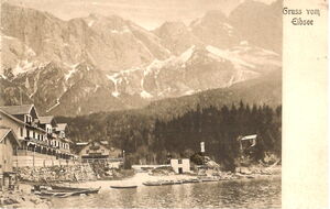 Postcard: Gruss vom | Eibsee (Germany, Empire(Eibsee) Col:DE-EP-002371