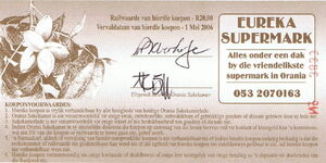 Banknote: 20 Ora (South Africa(Orania Issue) Col:OR-2006-20-1