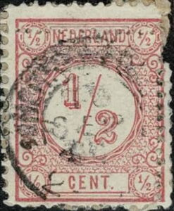 Stamp: Numeral - Type II - Perforation Variant (Netherlands(Numeral ...