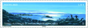 Stamp: Landscapes of Adélie Land (French Southern and Antarctic Lands ...