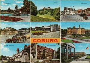 Postcard: Coburg (Germany, Federal Republic(Coburg (CO)) Col:DE-023676