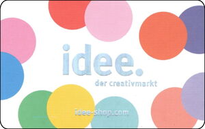 Geschenkkarte: Idee-shop.com (Idee, Deutschland, Bundesrepublik(Idee ...