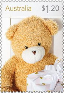 Stamp: Teddy Bear (Australia(Special Occasions 2023) Sn:AU 5553,Yt:AU ...
