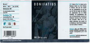 Flaschenetikett: Bonifatius Witte Piet (Bonifatius 754, NiederlandeCol ...