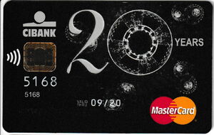 Bank Card: CiBank MasterCard 20 Years - 04-15 (Cibank, BulgariaCol:BG ...