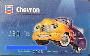 Bank Card: Chevron (Chevron Credit Bank, United States of AmericaCol:US ...