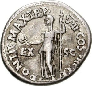 Coin: 1 Denarius (Roman Empire(054~068 - 5th Emperor Nero (grand nephew ...
