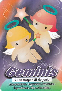 Pocket Calendar: Gemini (Argentina(Zodiac) Col:ARG-2013-Zodiac-002.03