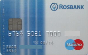 Bank Card: Rosbank (Rosbank, RussiaCol:RU-MS-0035.11