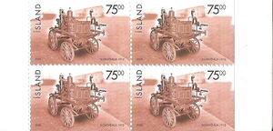 Stamp: Fire Engine (Iceland(Vehicles) Mi:IS 950HB,Sg:IS 964a