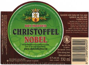 Drink Label: Christoffel Nobel (Bierbrouwerij St. Christoffel ...