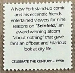 Stamp: Century - 1990's: Sitcom Sensation: Seinfeld (United States of ...