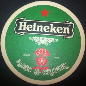 Beer Coaster: Heineken (Heineken, NetherlandsCol:NL-001659