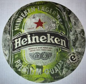 Beer Coaster: Heineken (Heineken, NetherlandsCol:NL-001663