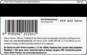 Cartão Funcional: Frankfurt Skyline + Edeka (DeutschlandCard, Alemanha ...
