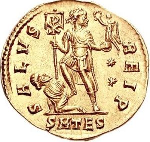 Coin: 1 Solidus (Roman Empire(364~378 - 60th Emperor Valens, Eastern ...