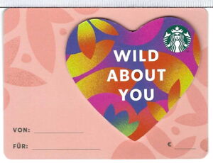 Gift Card: Wild About You (Starbucks, Austria(Valentine's Day) Col:AT-S ...