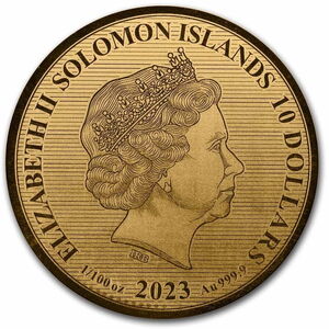 Coin: 10 Dollars (Historical Gold Coins) (Solomon Islands(2018~Today ...