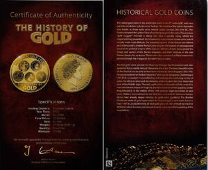 Coin: 10 Dollars (Historical Gold Coins) (Solomon Islands(2018~Today ...