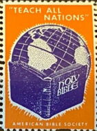 Stamp: Teach all nations (United States of America: Cinderella Stamps ...