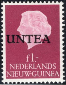 Stamp: Queen Juliana (Netherlands New Guinea(UNTEA Overprint - First ...