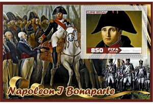 Stamp: Great people Napoleon I Bonaparte (Guinea-Bissau: Illegal ...