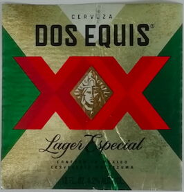 Drink Label: Dos Equis Lager Especial (Cervecería Cuauhtémoc Moctezuma ...