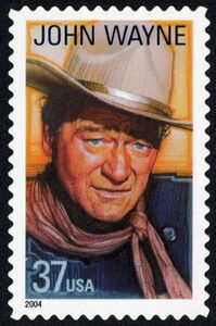 Stamp: John Wayne (United States of America(Legends of Hollywood) Mi:US ...