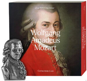 Coin: 10,000 CFA Francs (Wolfgang Amadeus Mozart) (Chad(Numismatic ...