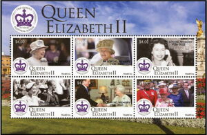 Stamp: In Loving Memory of Queen Elizabeth II (Niuafo'ou(In Loving ...